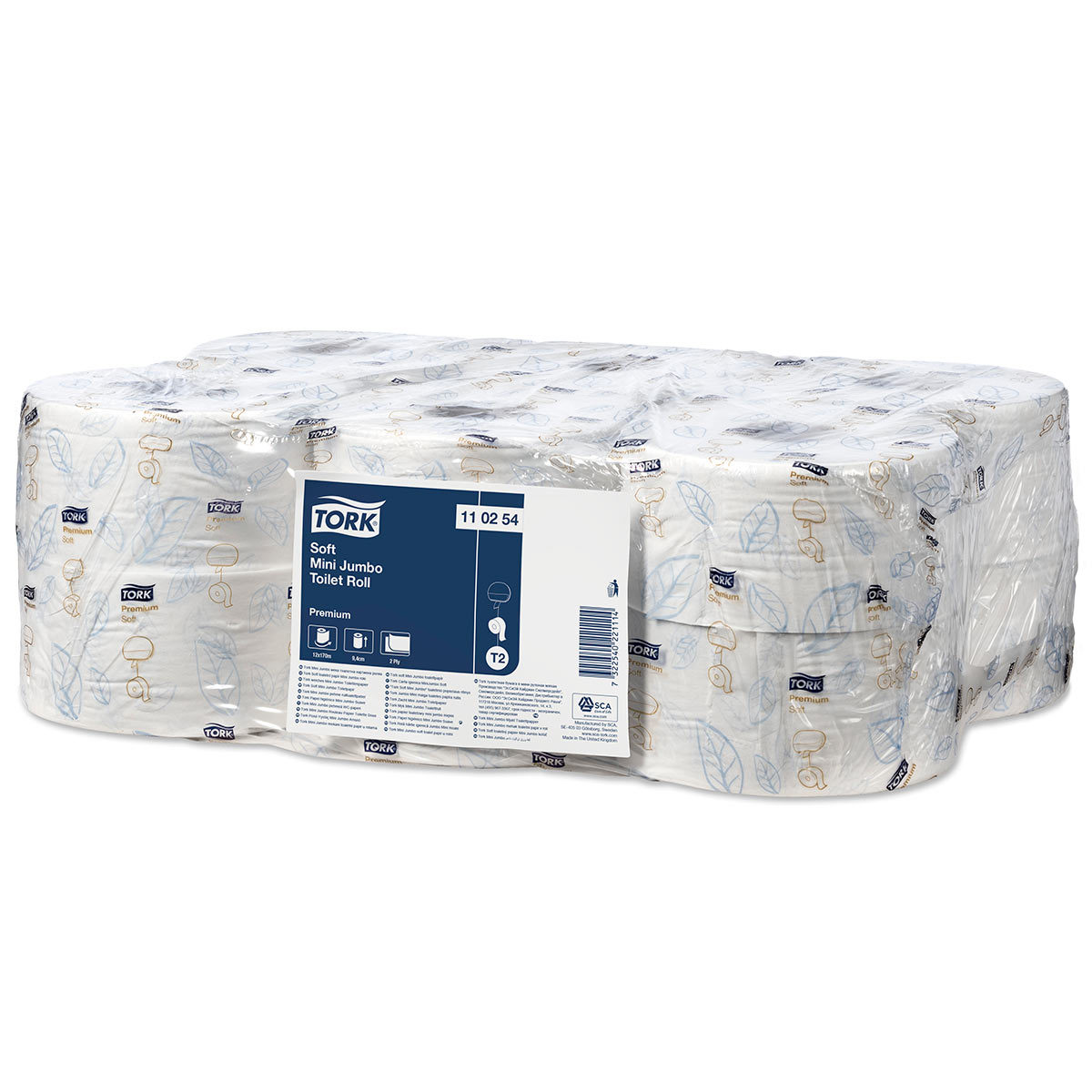 Tork Premium Mini Jumbo T Rolls x 12 | Source
