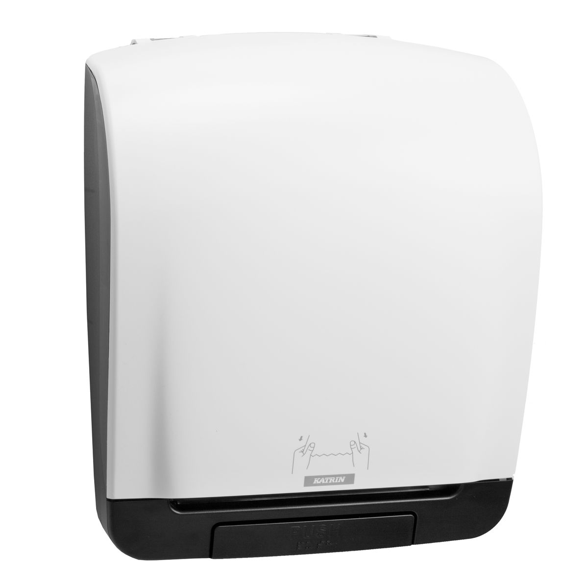 New Katrin System Towel Dispenser White | Source