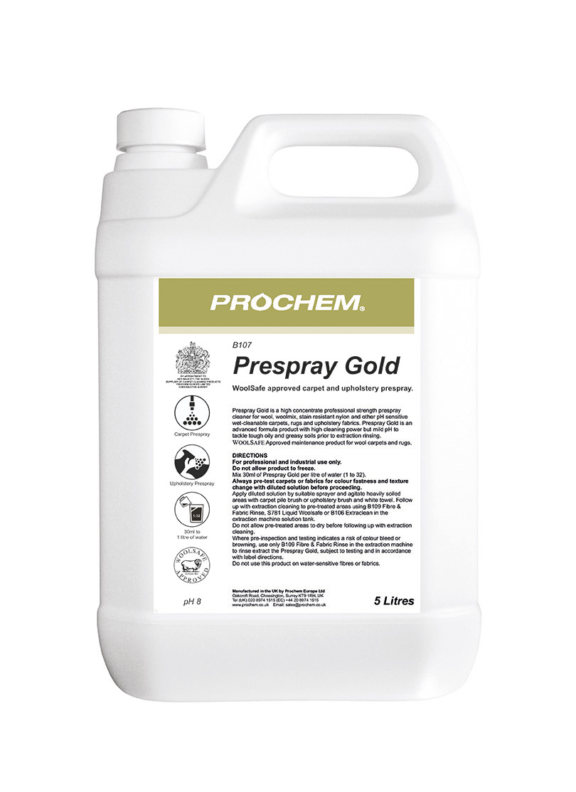 Prochem Pre-Spray Gold 5ltr | Source