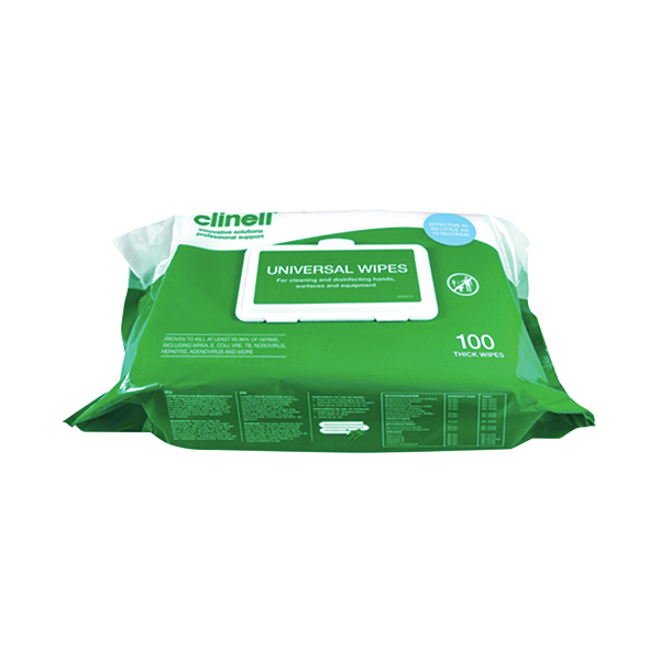 Clinell Universal Wipes x 100 | Source