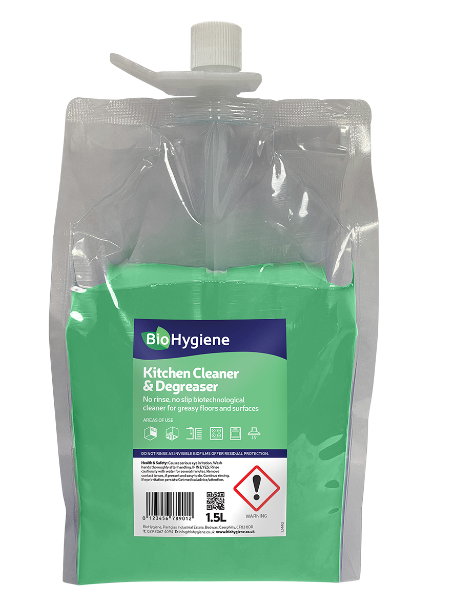 BioHygiene Kitchen Degreaser 2 x 1.5ltr | Source