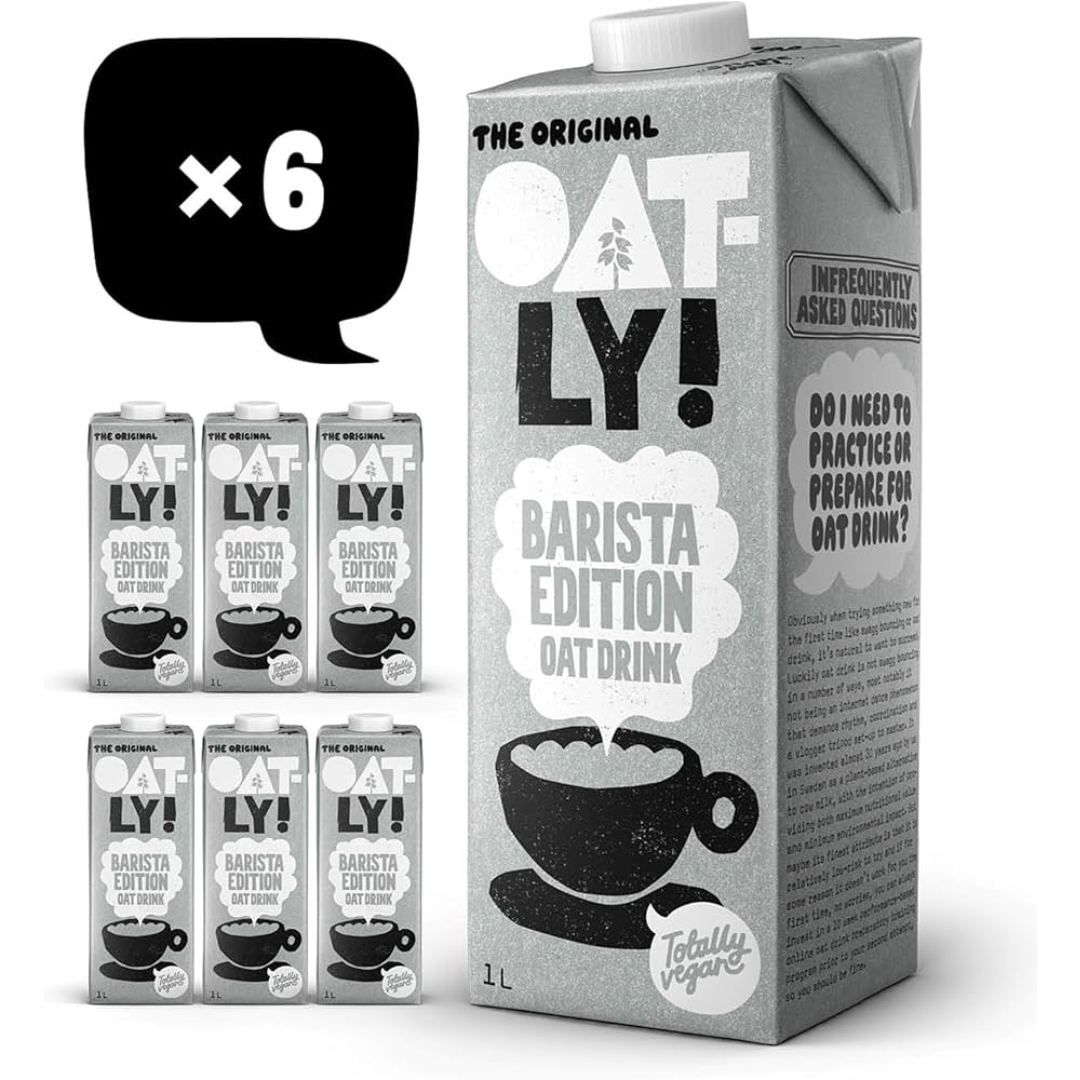 Oatly Barista Drink 6 x 1ltr | Source