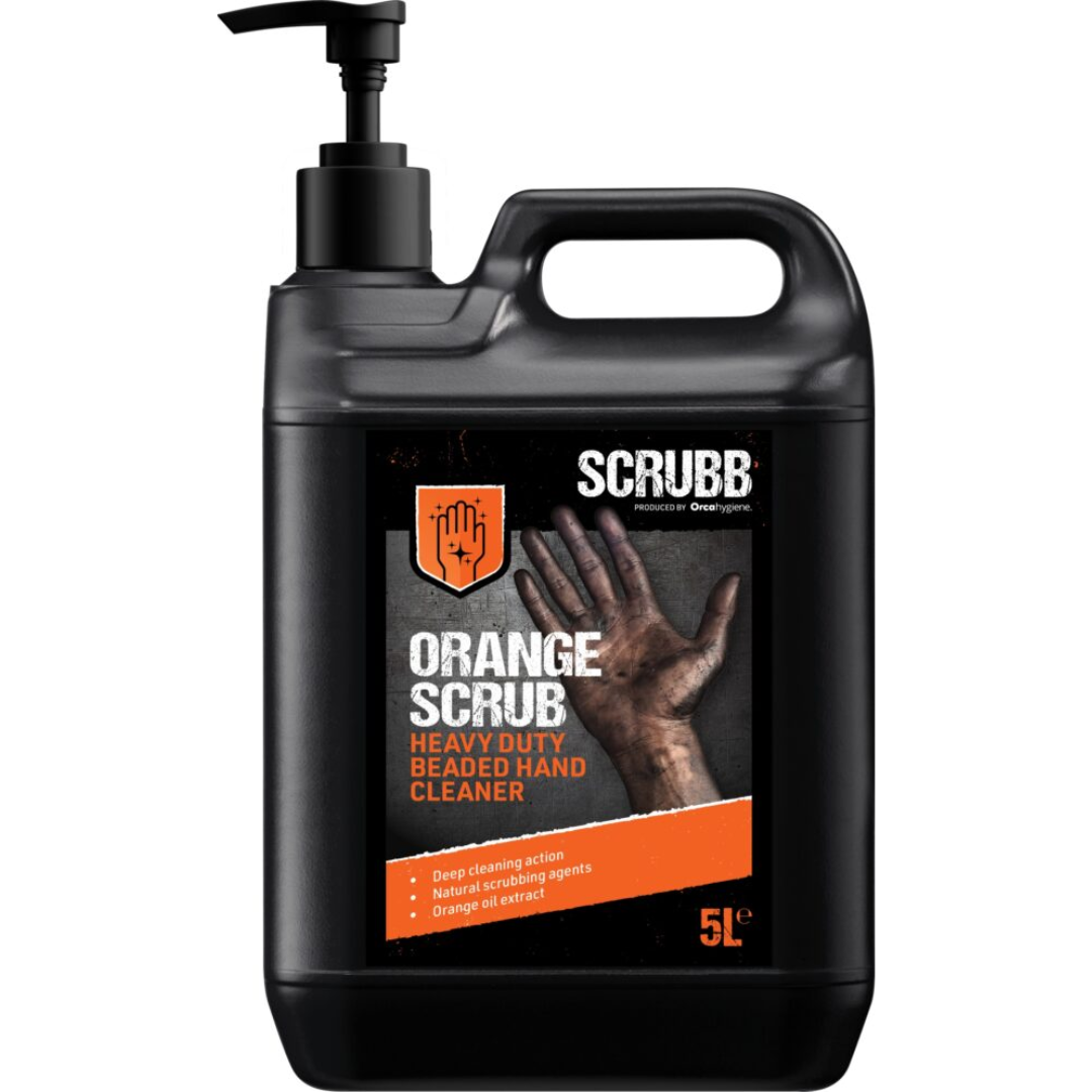 Orca Orange Scrub Beaded Hand Cleaner 5ltr | Source