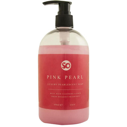 Pink Pearl Pump Soap 450ml | Source
