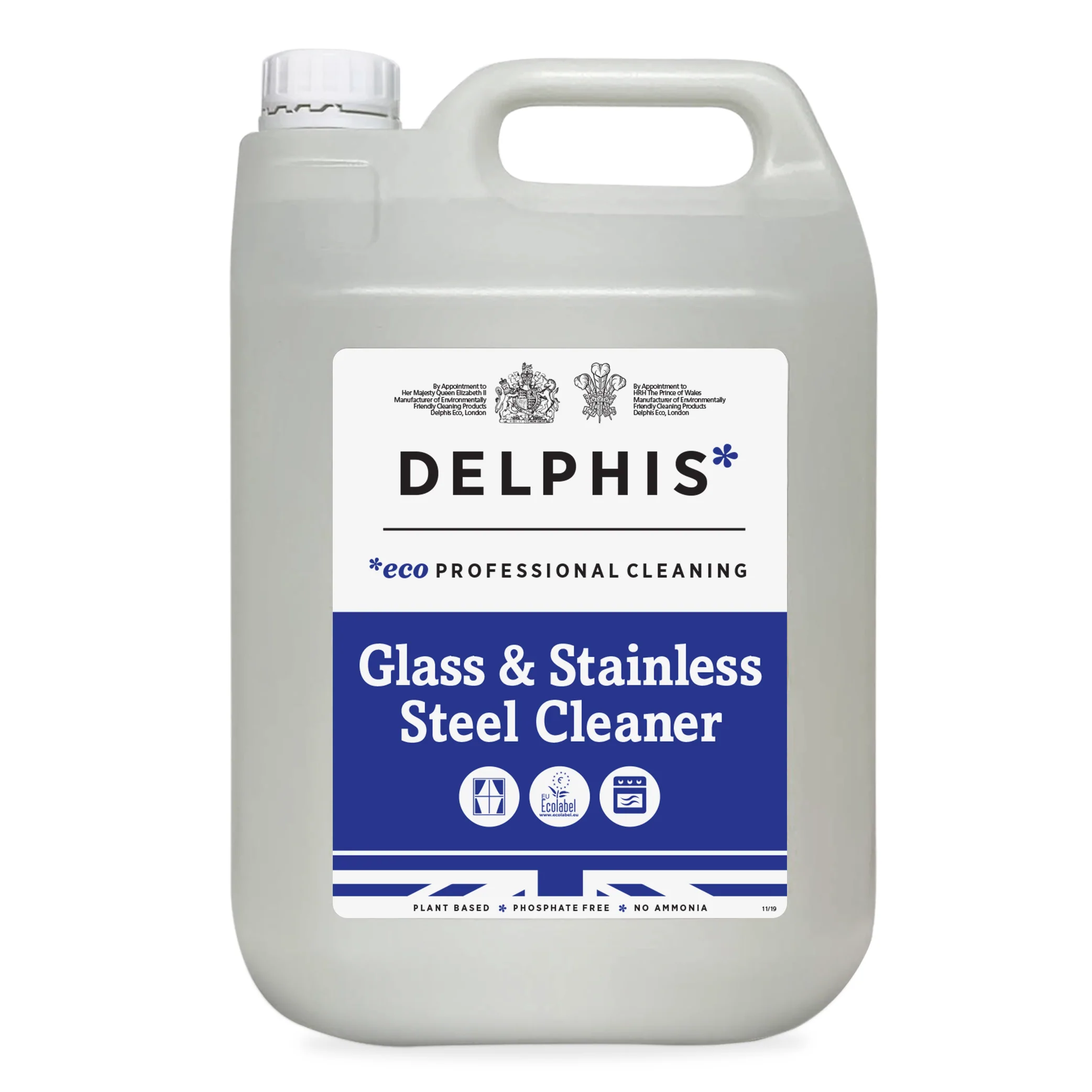 Delphis Eco Glass & Stainless Steel Cleaner - 5ltr | Source